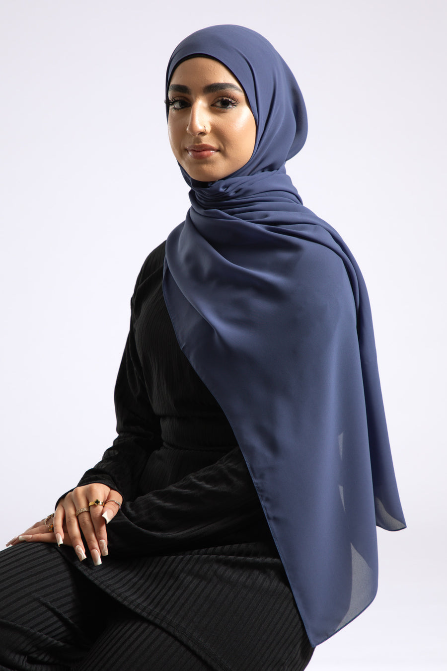 Experience Luxury & Comfort: Premium Chiffon Hijabs by Hayah Al-Muslimah