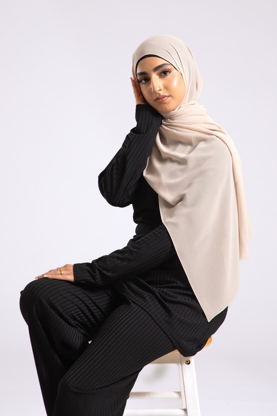 Premium Crepe Chiffon Hijabs | Flowy, Elegant Styles | Hayah Al-Muslimah