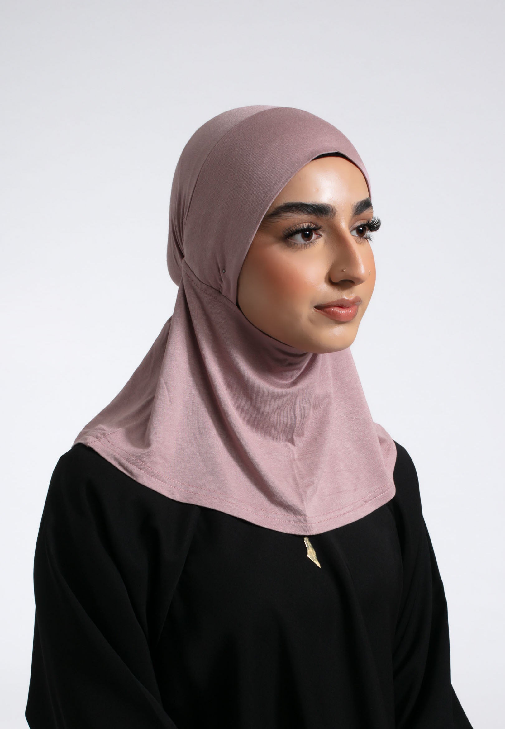 Buy Dusky Pink Full Coverage Cap Online | Hayah Al-Muslimah ...