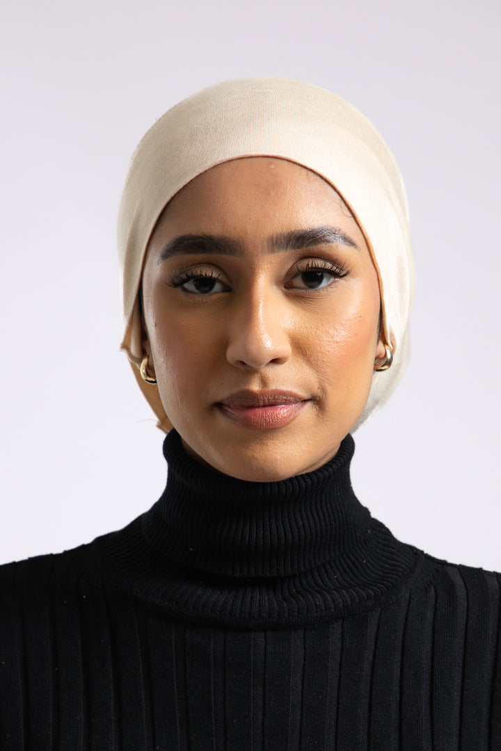Buy Tube Hijab Cap (Champagne) | All-Day Comfort | Hayah Al-Muslimah